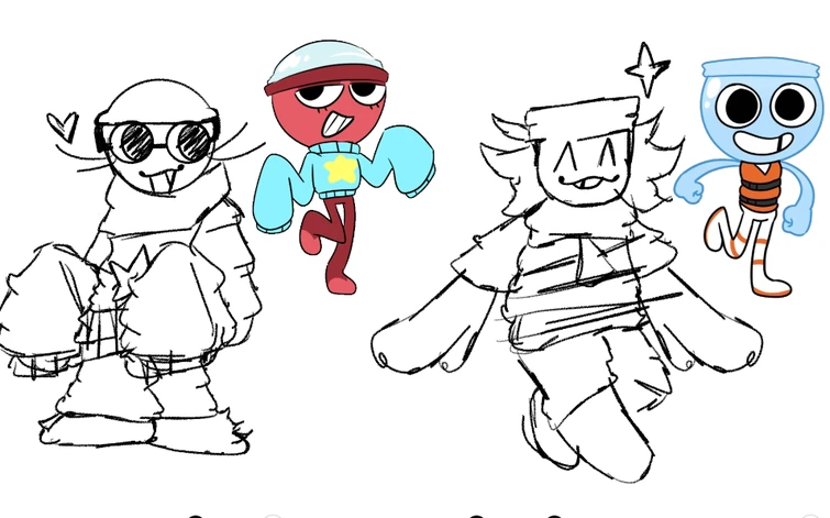 gigi and finn doodle | Fandom