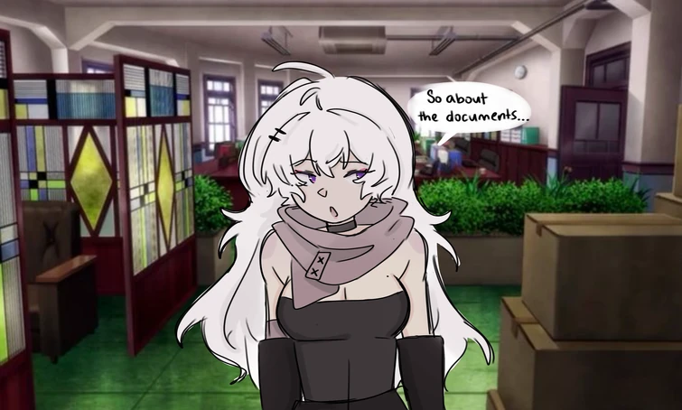 i drew kiyo onto one of the bsd backgrounds 😋😋 | Fandom