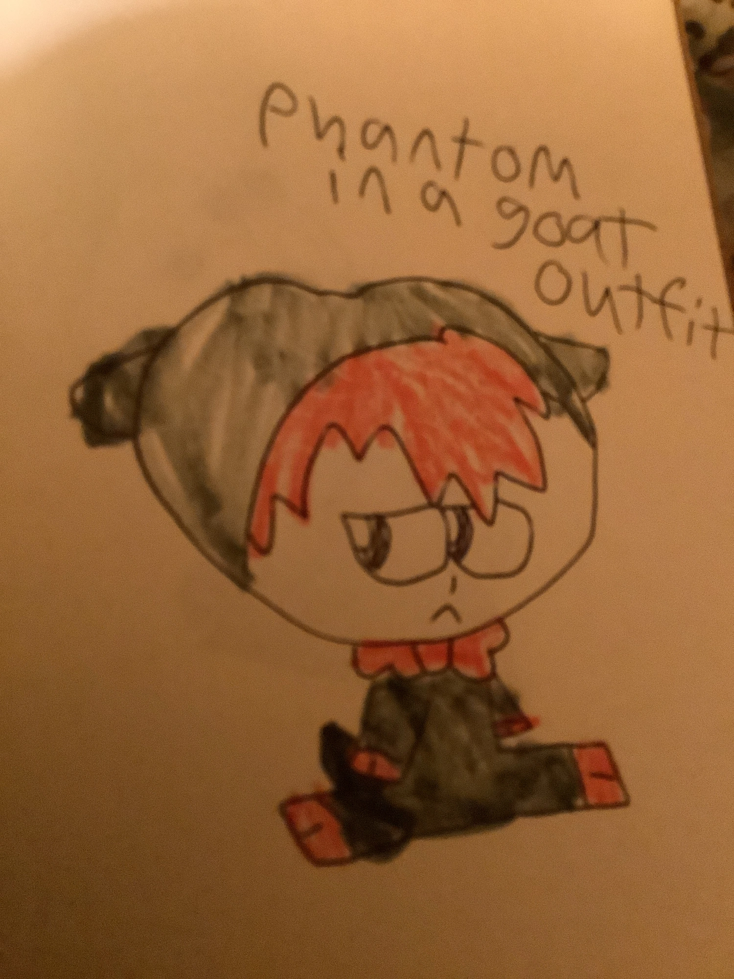 Phantom in a goat costume | Fandom
