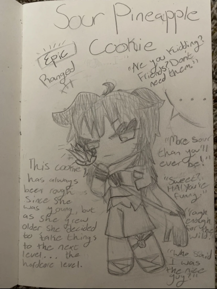 My first attempt of making a cookie oc! | Fandom