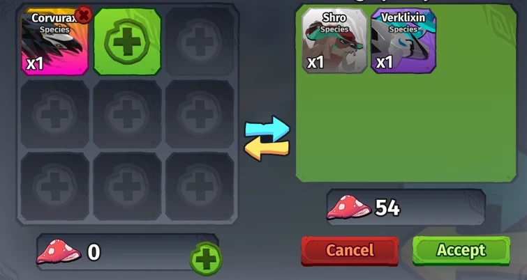 Trading Corvurax | Fandom