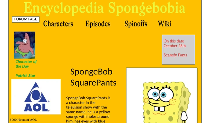 Encyclopedia SpongeBobia in 1999 | Fandom