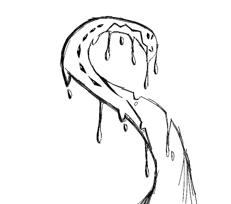 Drippy worm/snek (body horror warning!) | Fandom