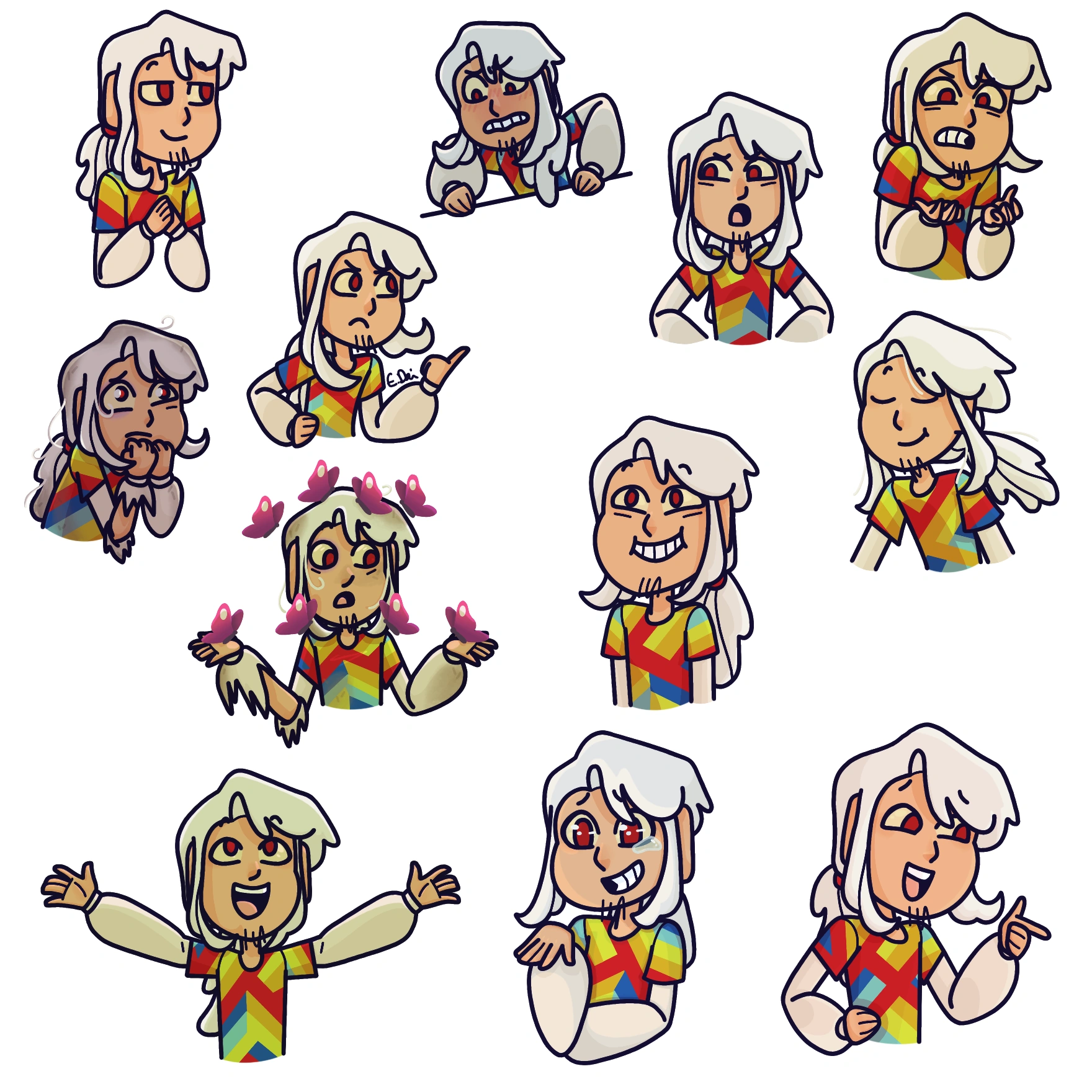 Random Expressions Redraw | Fandom