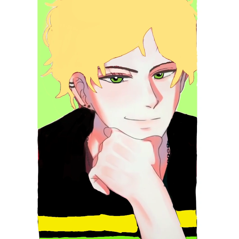 my anime drawing of Adrien what do you think? | Fandom