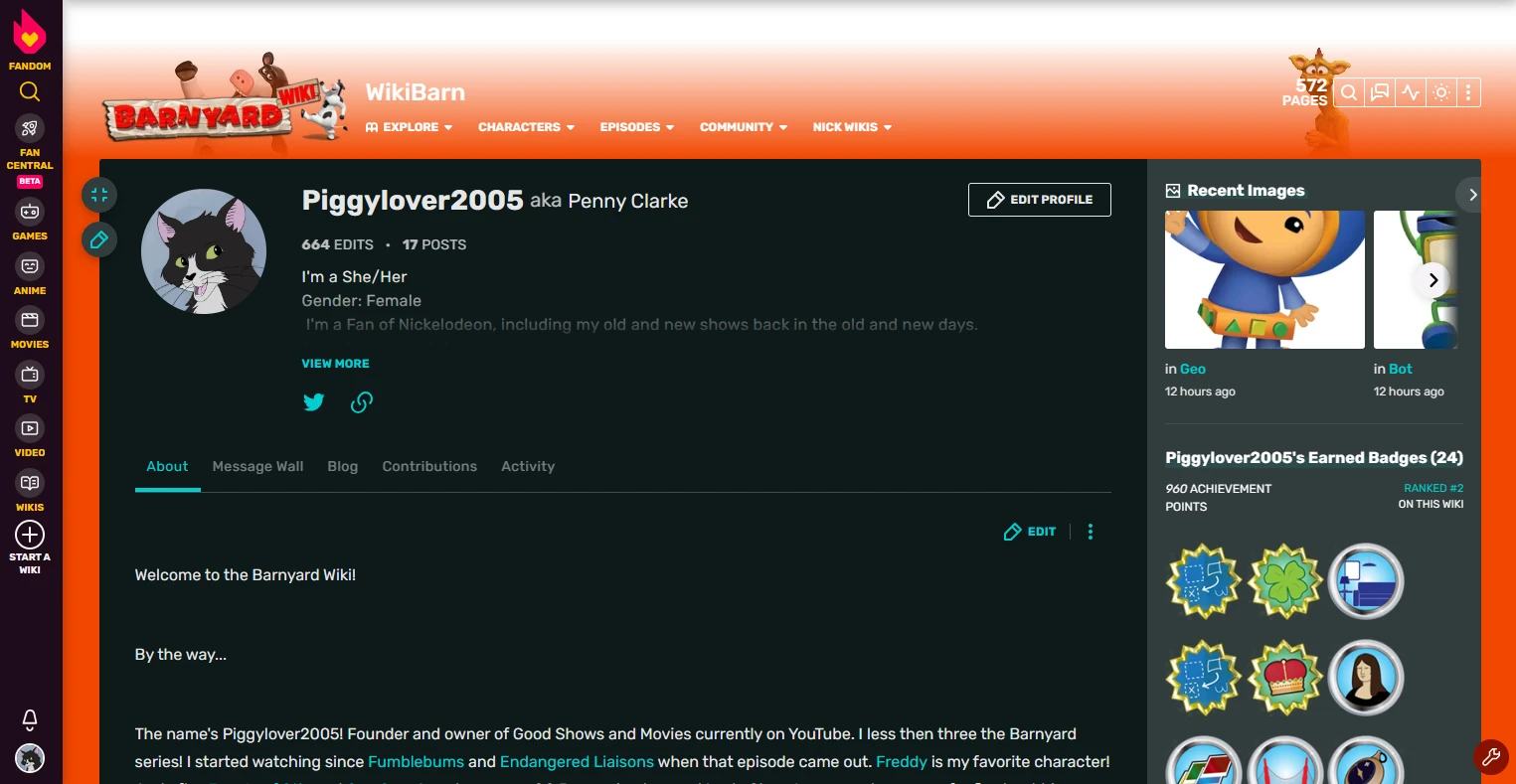 I need to become an admin on WikiBarn. | Fandom