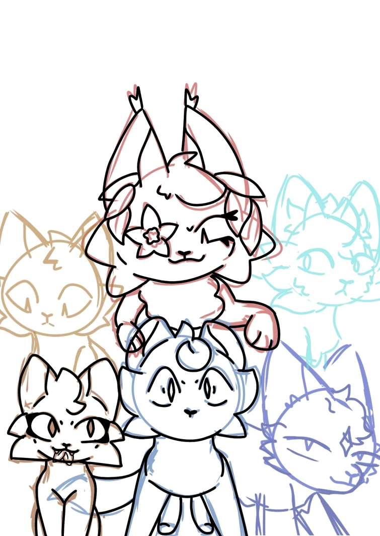 Warrior Oc art dump! | Fandom