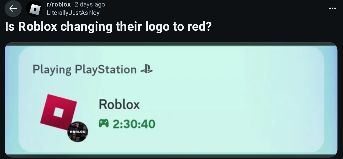Roblox MIGHT be changing their logo to red.. | Fandom