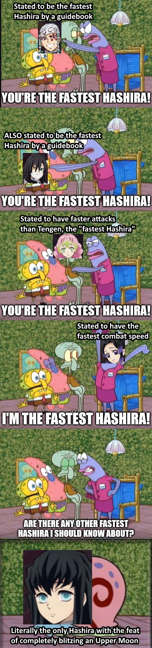 Meme - Who do you consider the fastest Hashira? | Fandom