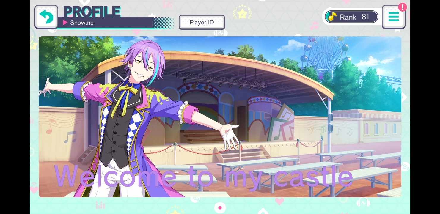 A poorly desrcibed episode with pjsekai custom profiles: Purples ...