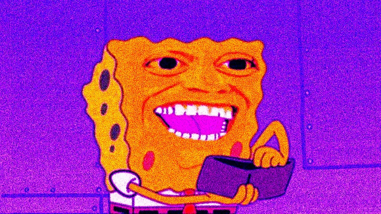 I present to you another unsettling image of SpongeBob | Fandom
