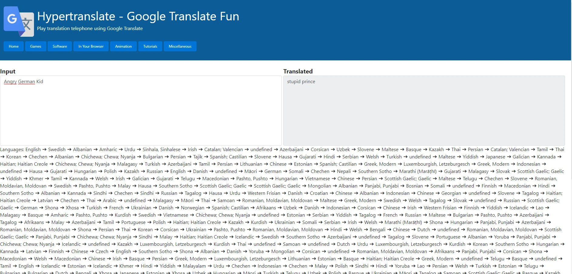 I translated angry german kid 400 times and this happened: | Fandom