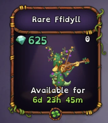 The new rare ffidyl is now available ! | Fandom