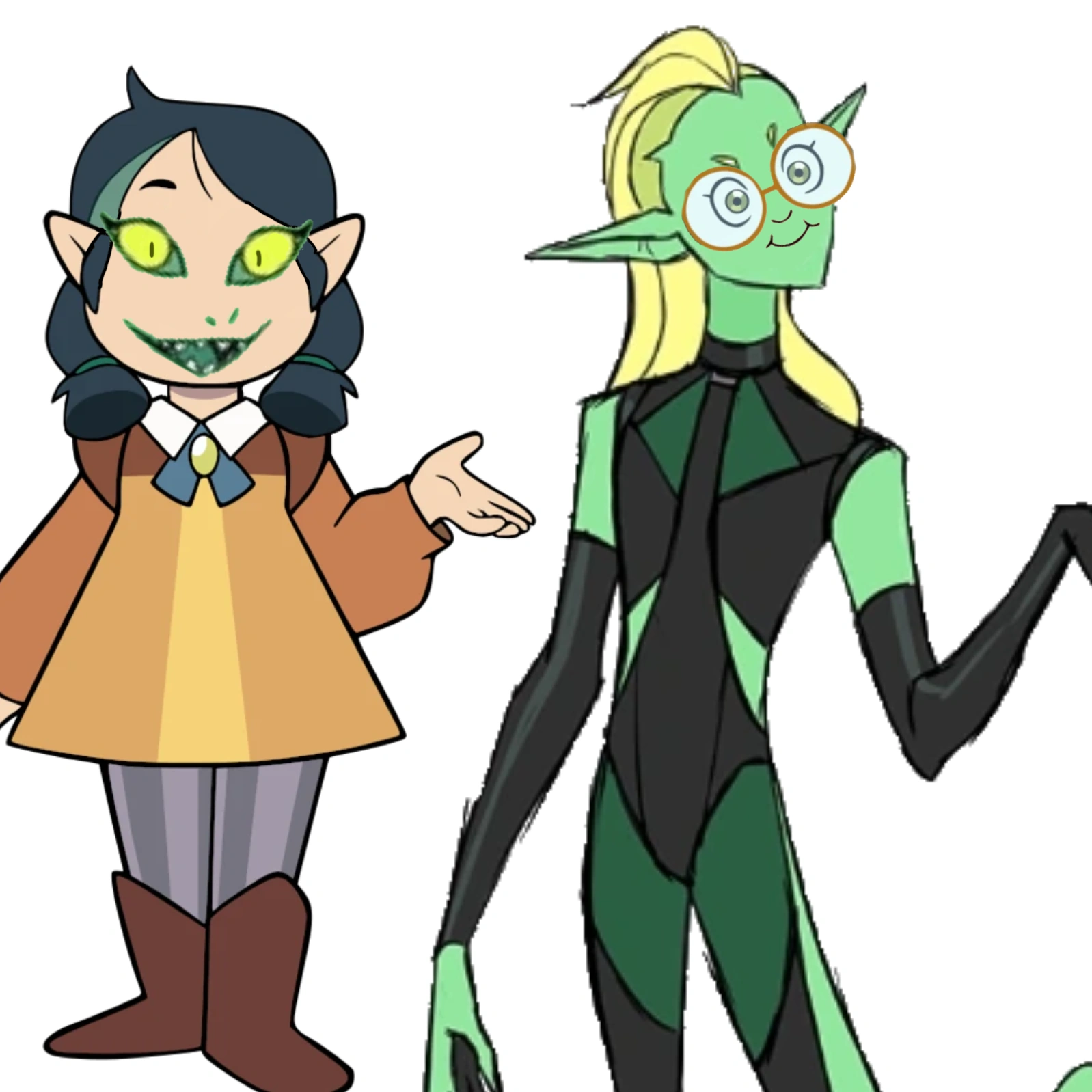 Favorite TOH character and favorite She-ra character face swap | Fandom