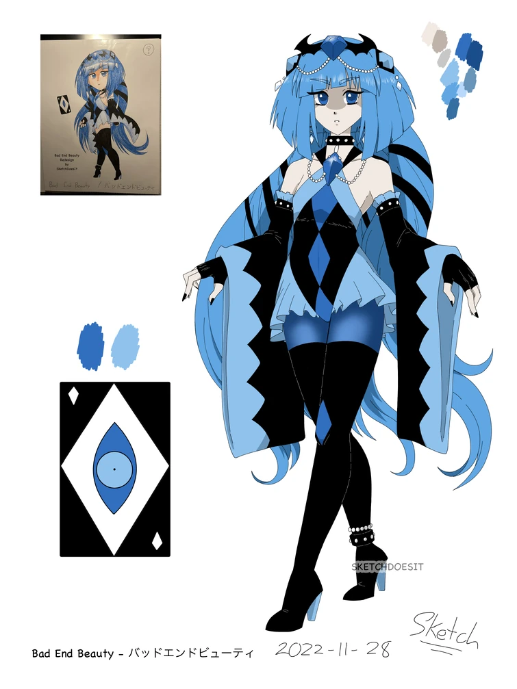 I modified the Bad End designs I made | Fandom