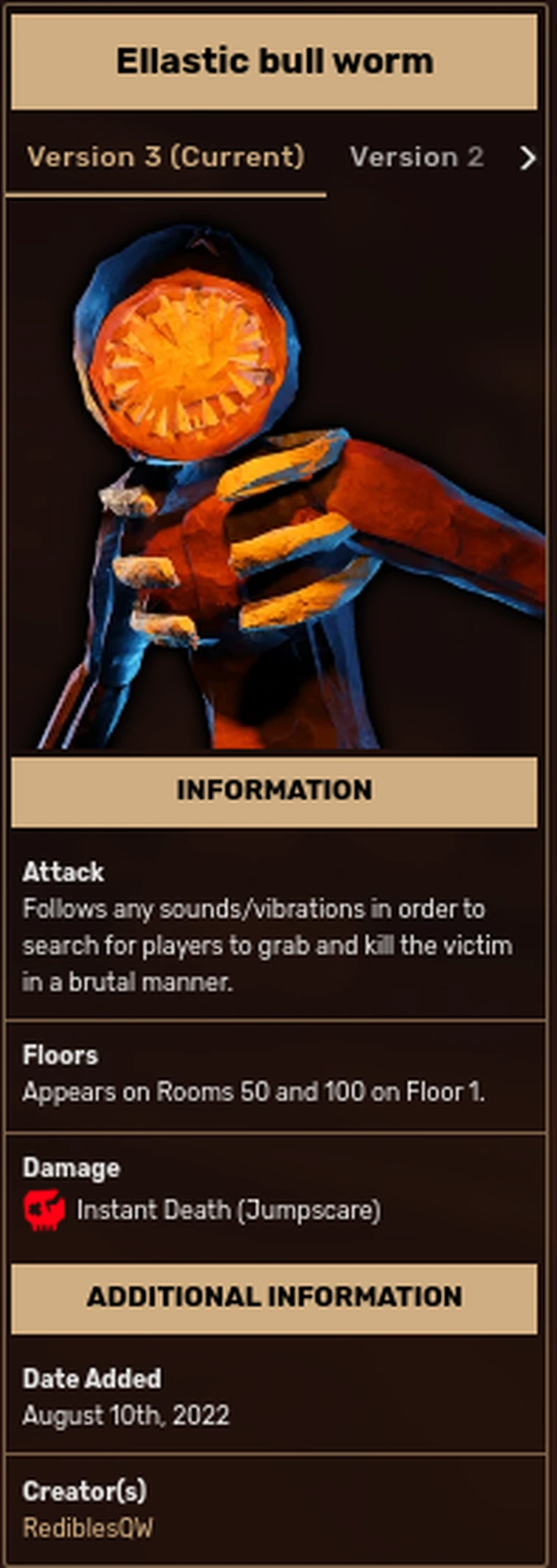 Figure the Ellastic Bull Worm | Fandom