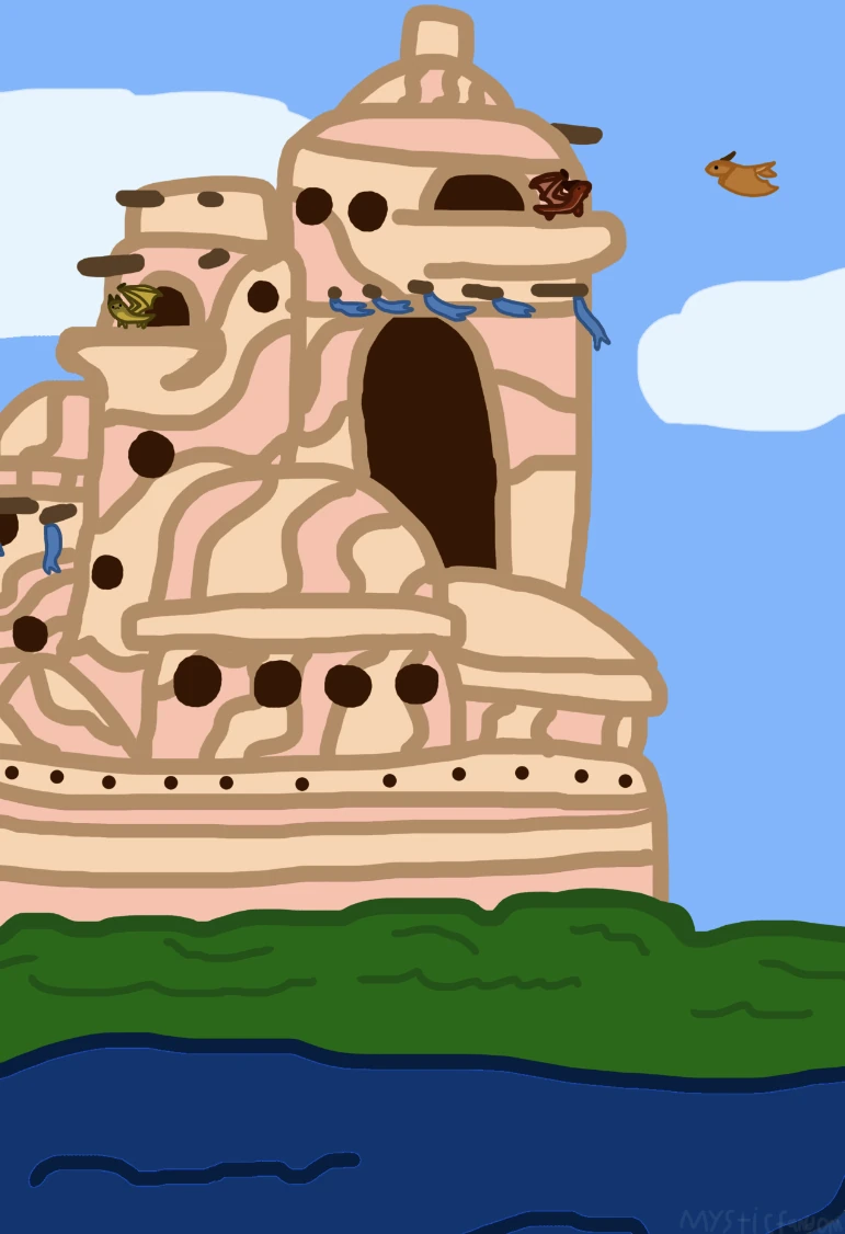 Mudwing palace drawing I did a wile ago | Fandom