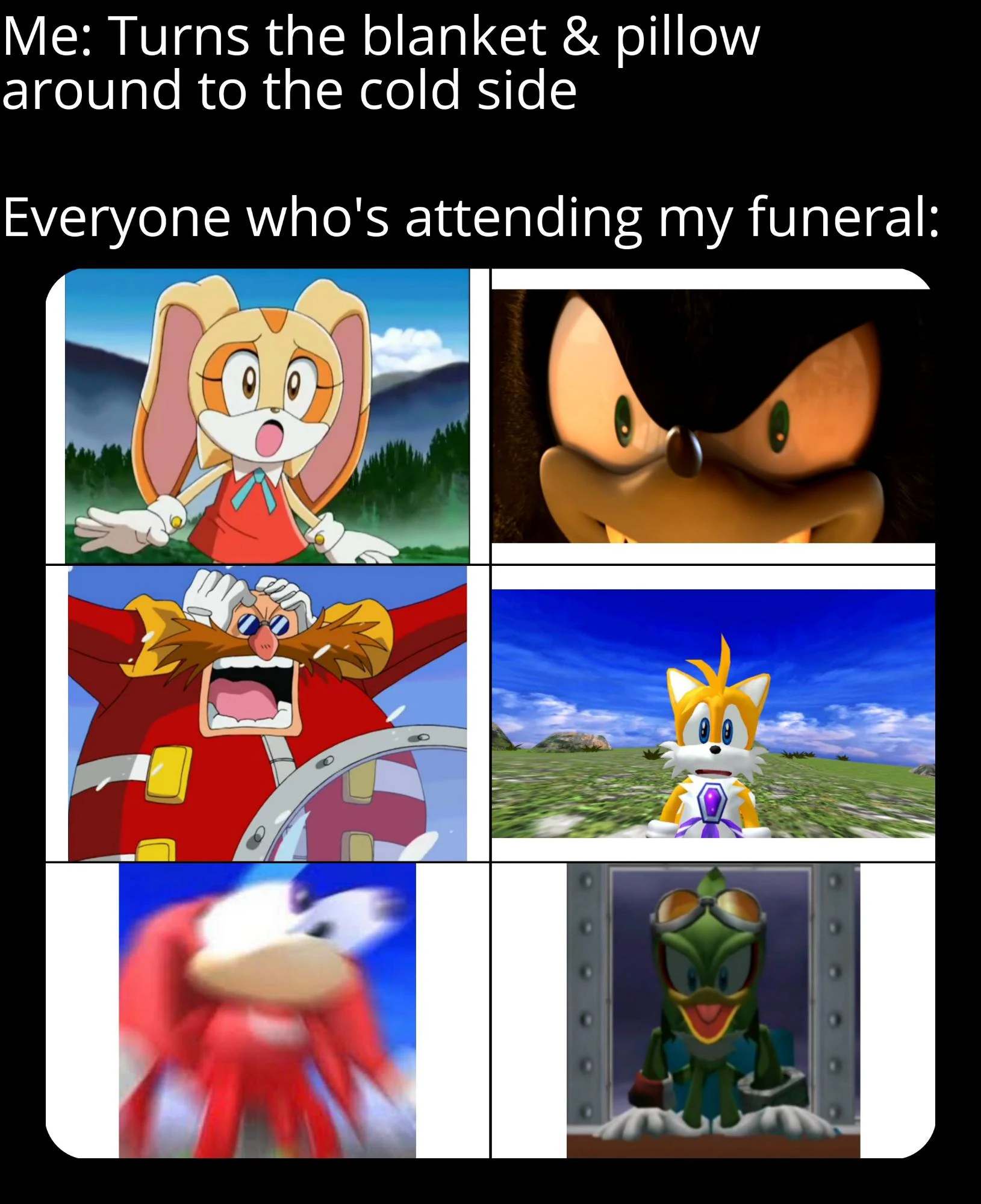 Face reactions in the Sonic series are a meme goldmine that's just ...