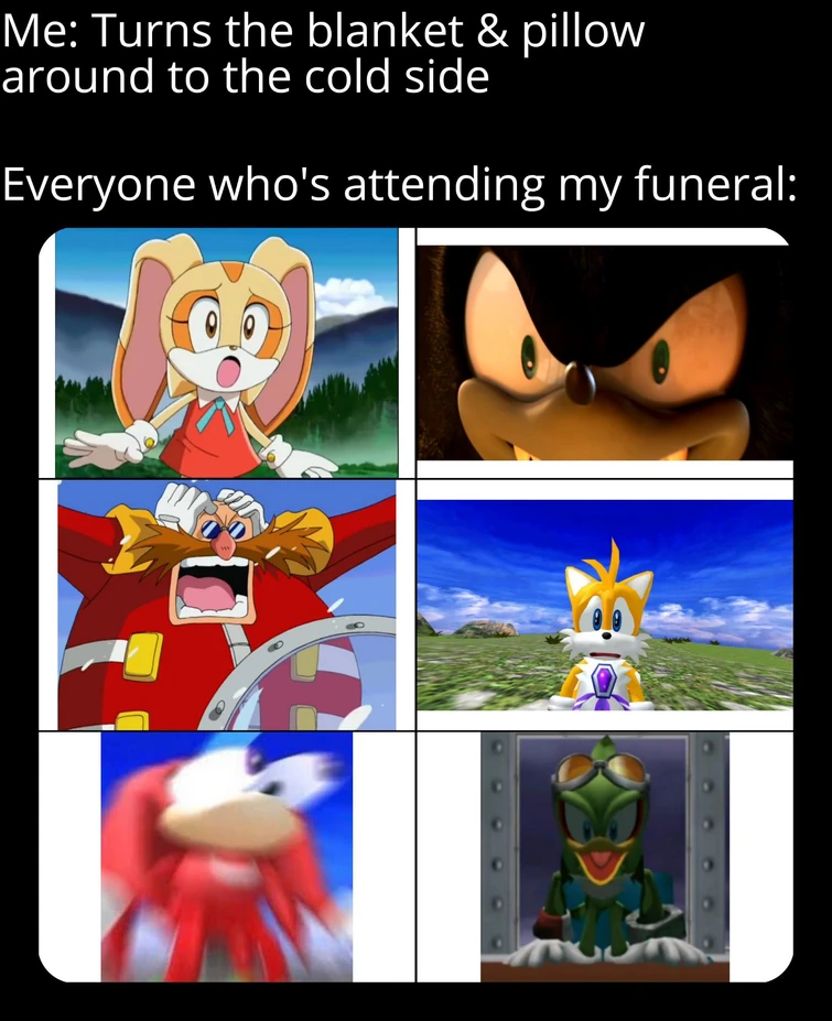 Face reactions in the Sonic series are a meme goldmine that's just ...