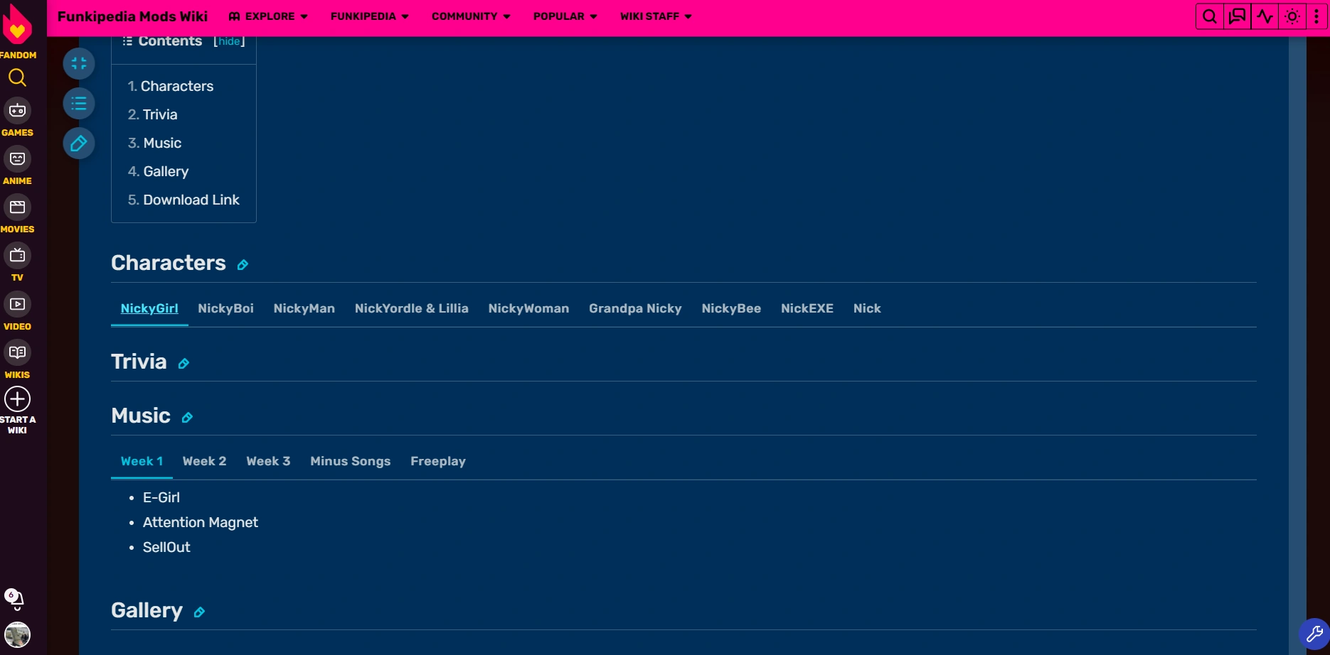 someone FINALLY added the Nicky-Verse mod page | Fandom