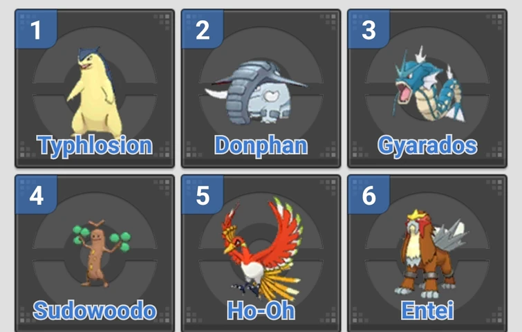 Canonical teams of Pokemon Protagonists | Fandom