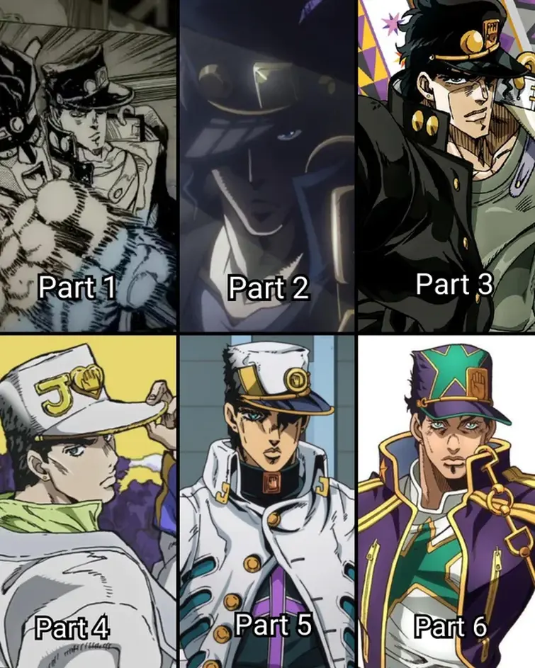 Jotaro appears in every part! or for anime | Fandom