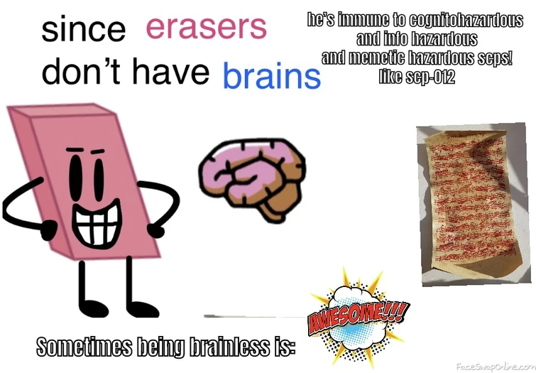 a meme i made about the power “brainless” | Fandom