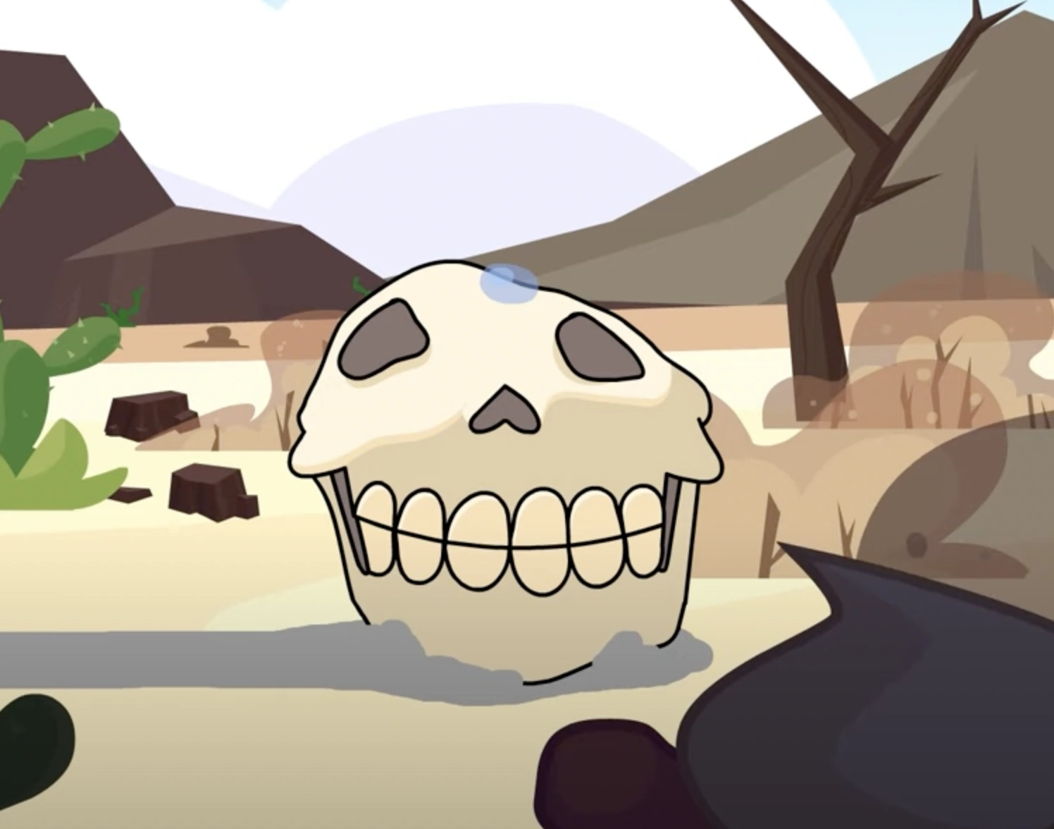 yellow face skeleton | Fandom