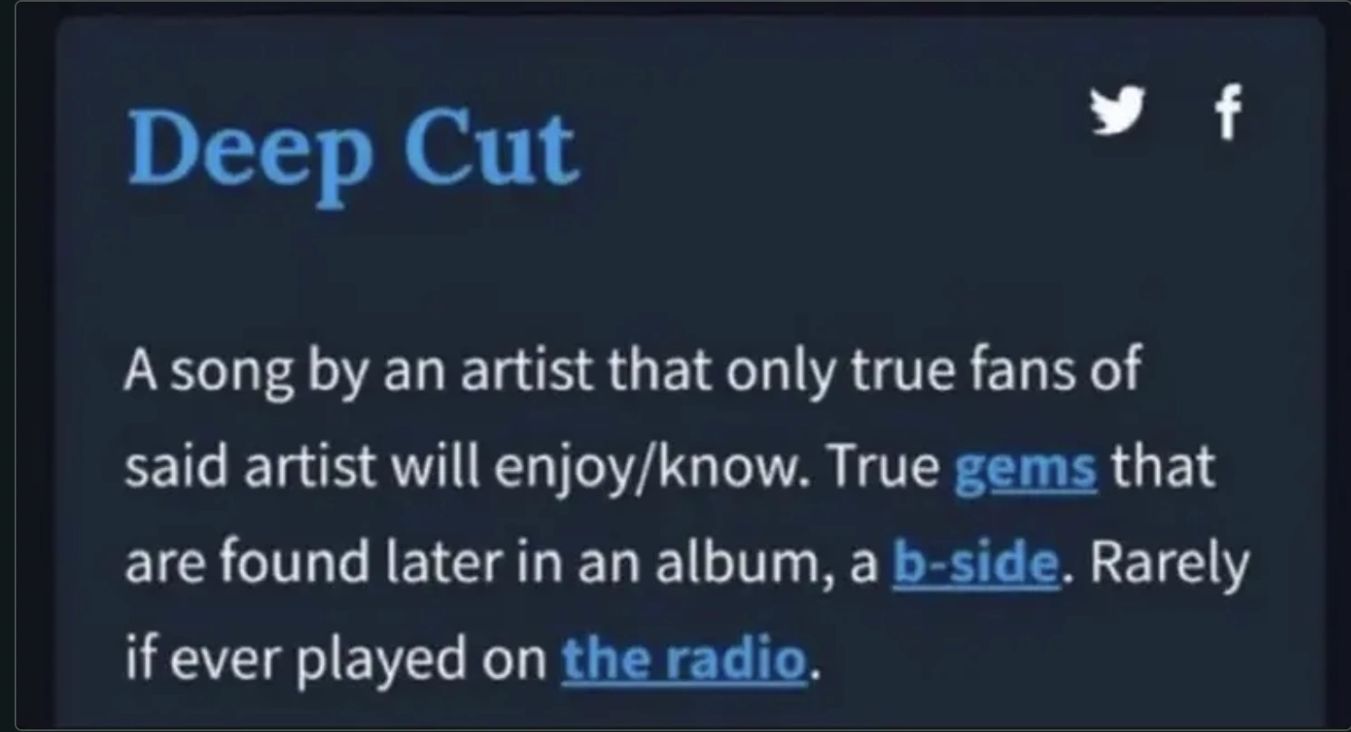 What would be a deep cut by Britney? | Fandom