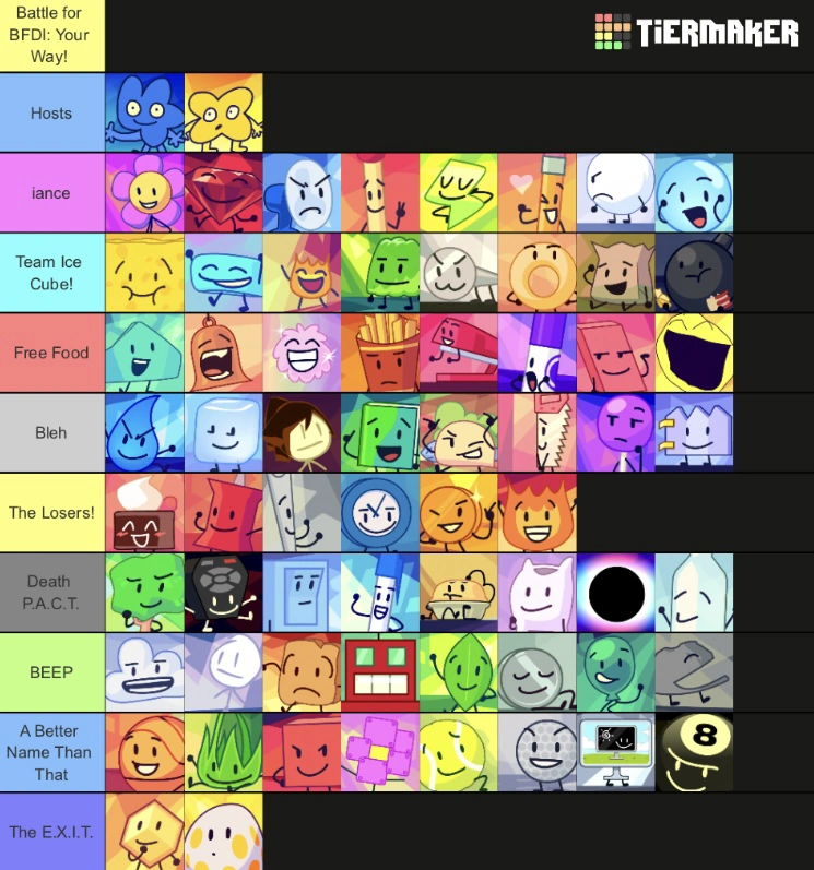 Battle for BFDI: Your Way! Ep. 3 Why Would You Do This on a Swingset ...