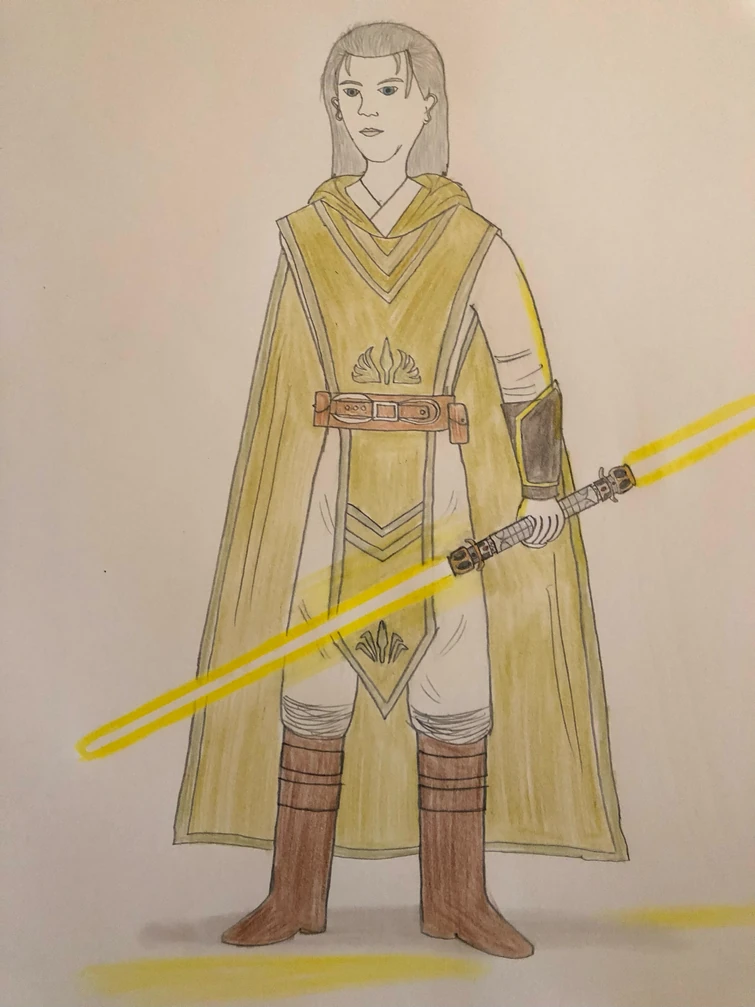 🎨 {Jedi Survivor} My Drawing of Fallen Jedi Marauder Dagan Gera | Fandom