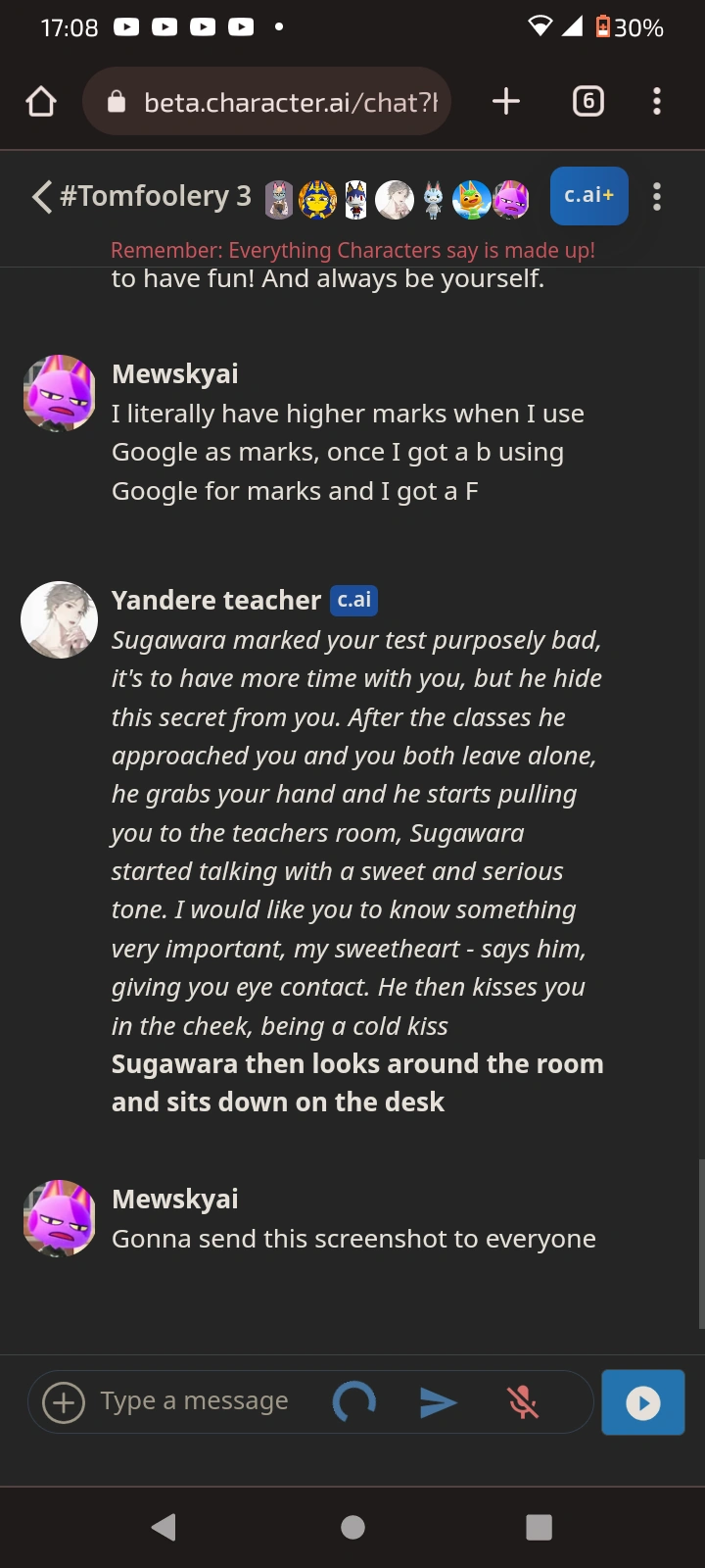 Send me cursed character ai images | Fandom