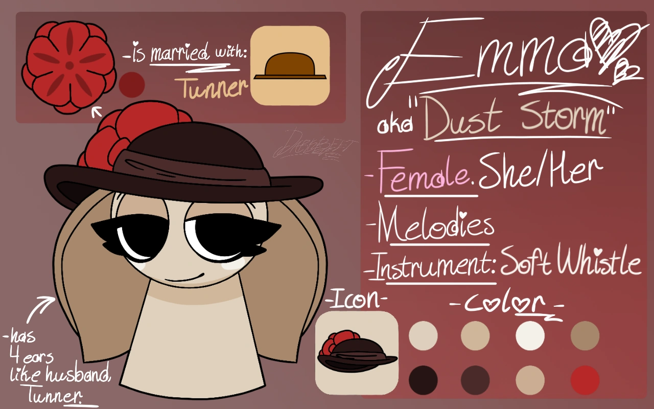 New ref sheet of Emma! (Update) | Fandom