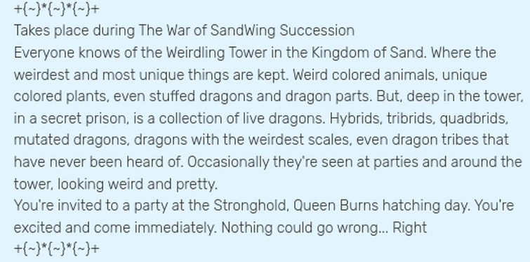 The Weirdlings of Weirdling Tower- Open - RP Thread | Fandom