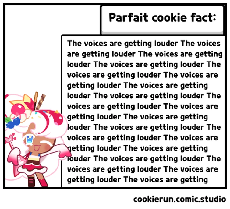 Awesome parfait cookie fact | Fandom