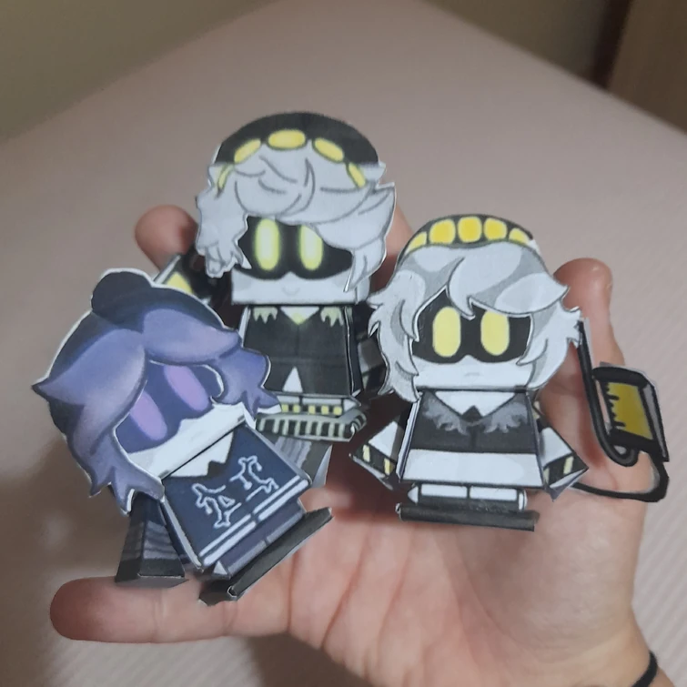 papercraft figures done. | Fandom