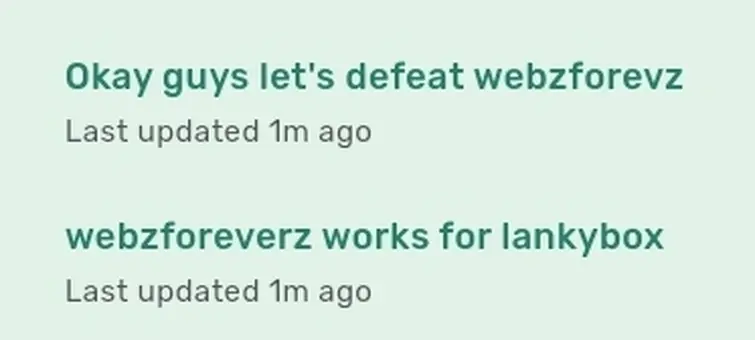Okay guys let's defeat webzforevz | Fandom