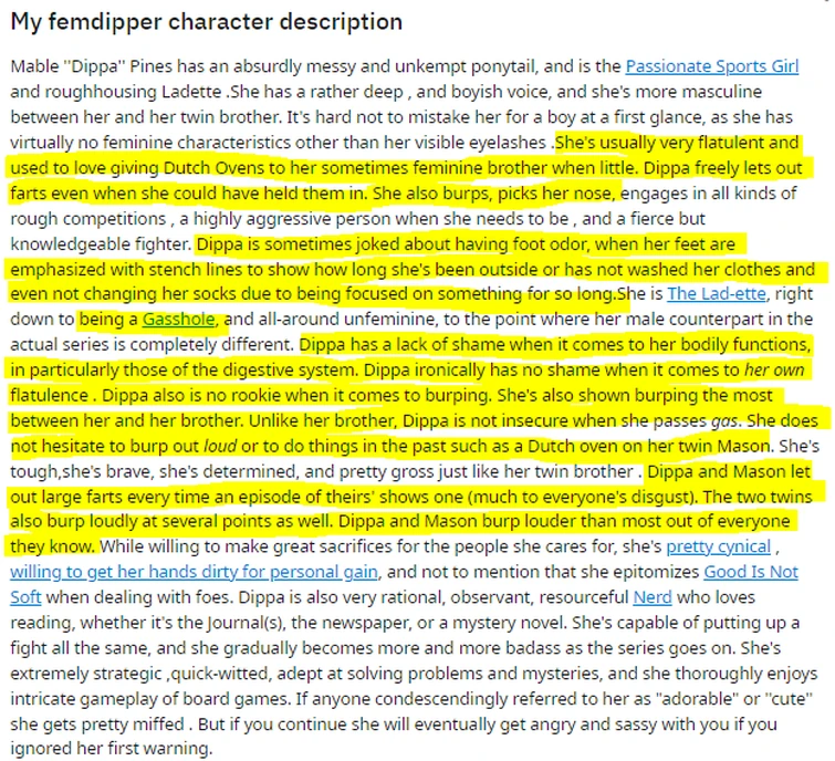 What are your thoughts on this version of genderbent Dipper ? | Fandom