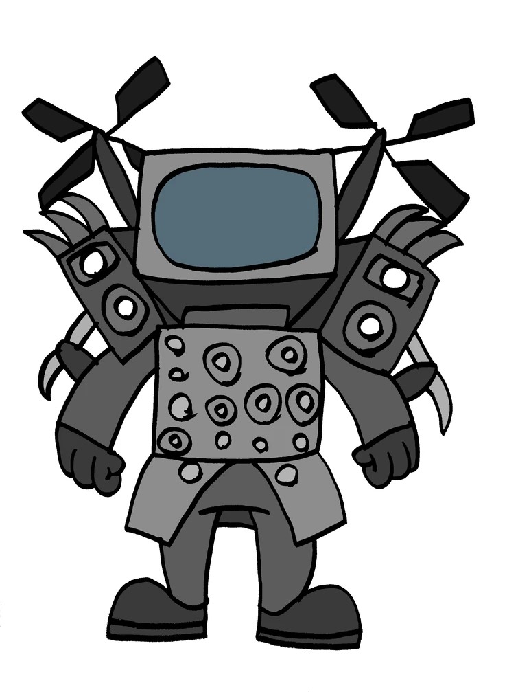 My drawing of Cinema Man | Fandom