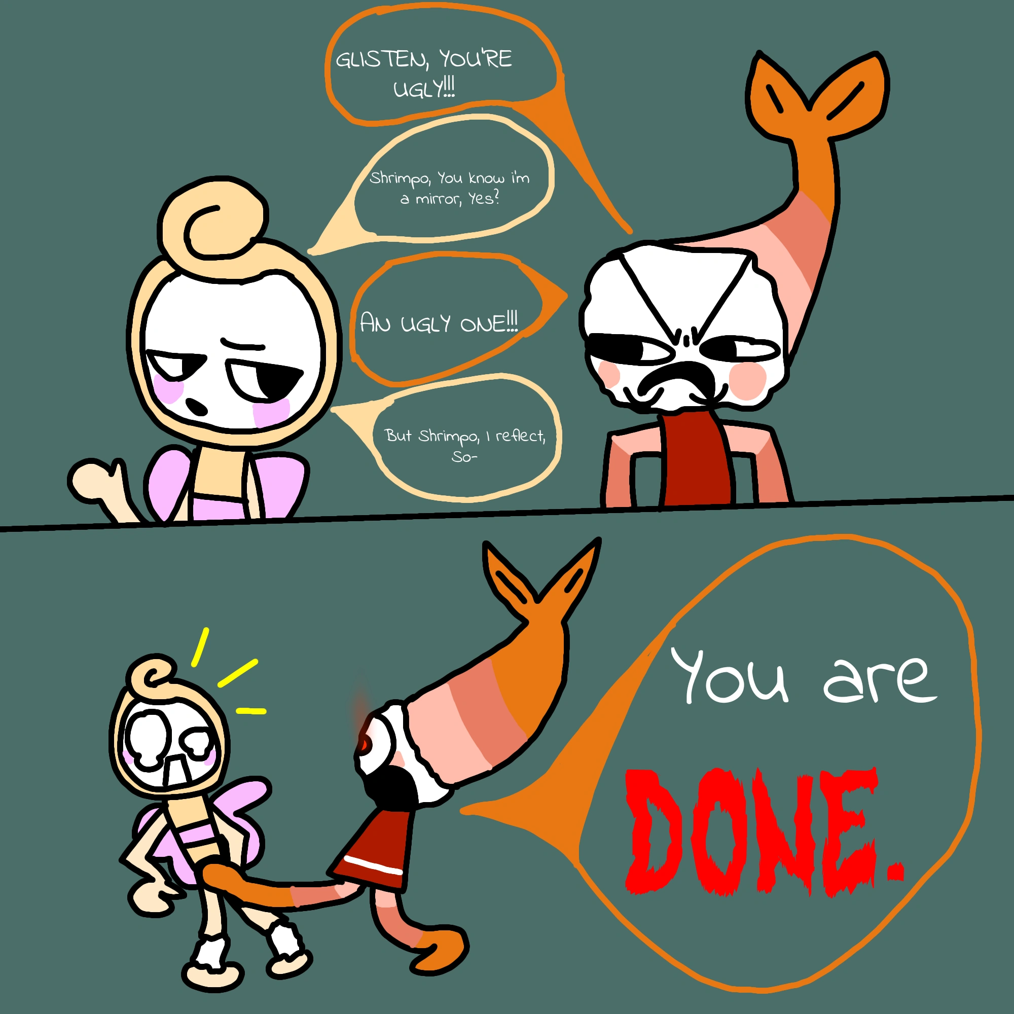 shrimpo kicks glisten in the uhh uhm idk | Fandom