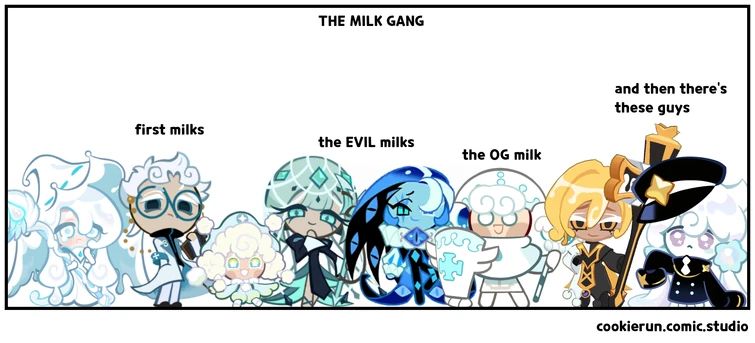 the MILK gang!!! | Fandom