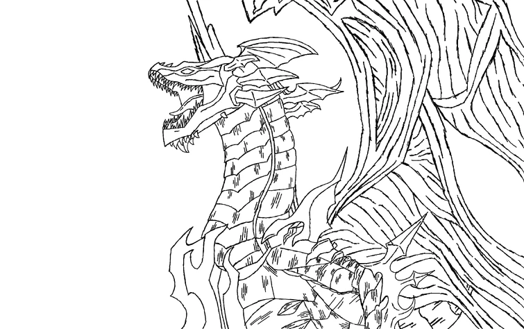 {Off-Topic Art} Vahdrak, Father of Chaos {Dota, Dragon's Blood} | Fandom