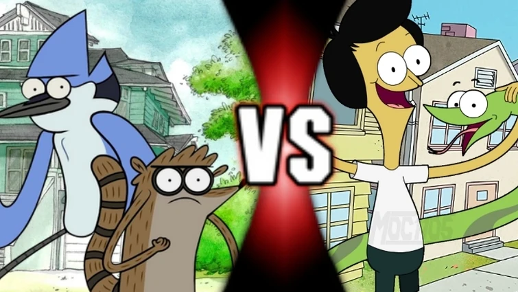 Mordecai and Rigby vs Sanjay and Craig(Cartoon Network vs Nickelodeon ...