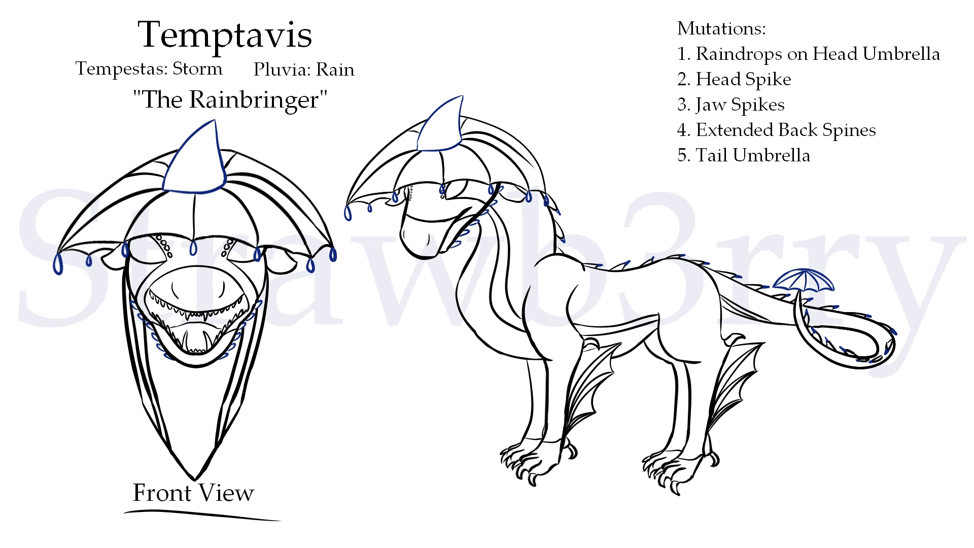 Rain Dragon Concept! | Fandom