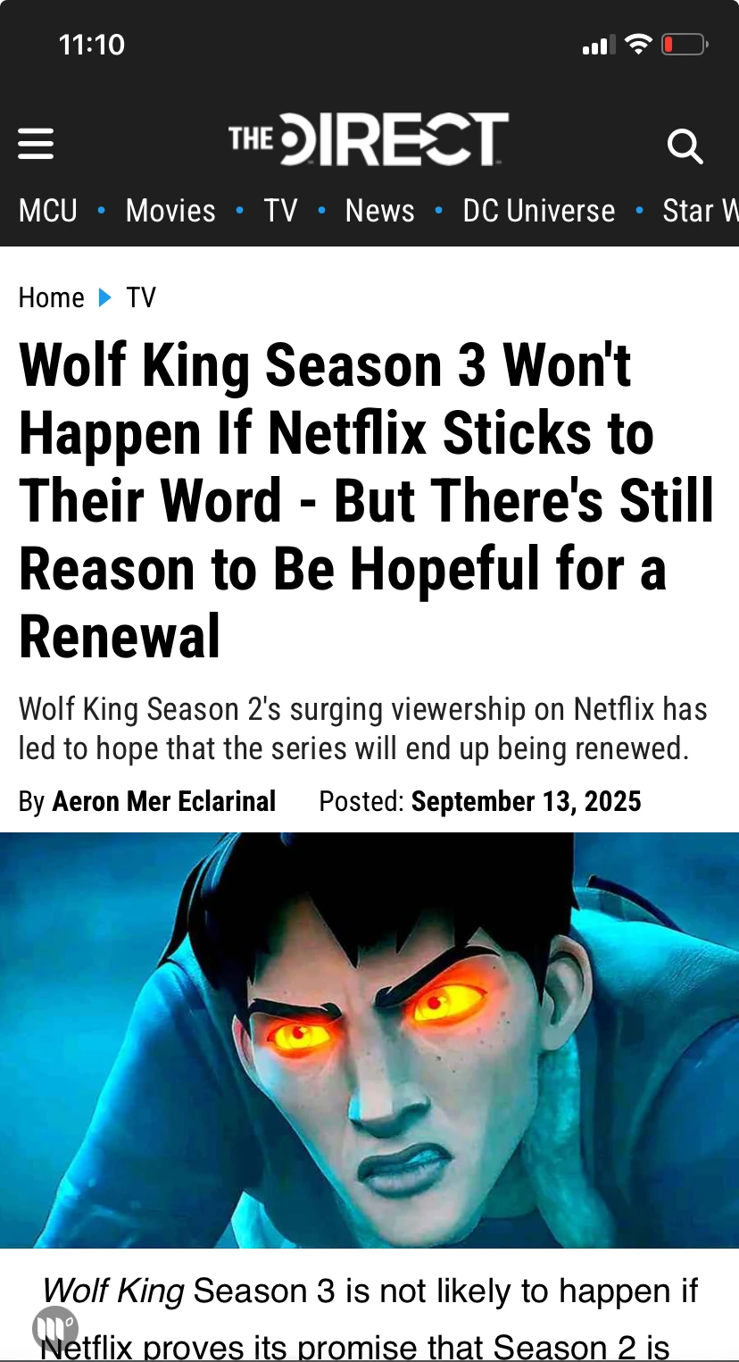 Here is proof that Wolf King will continue! | Fandom