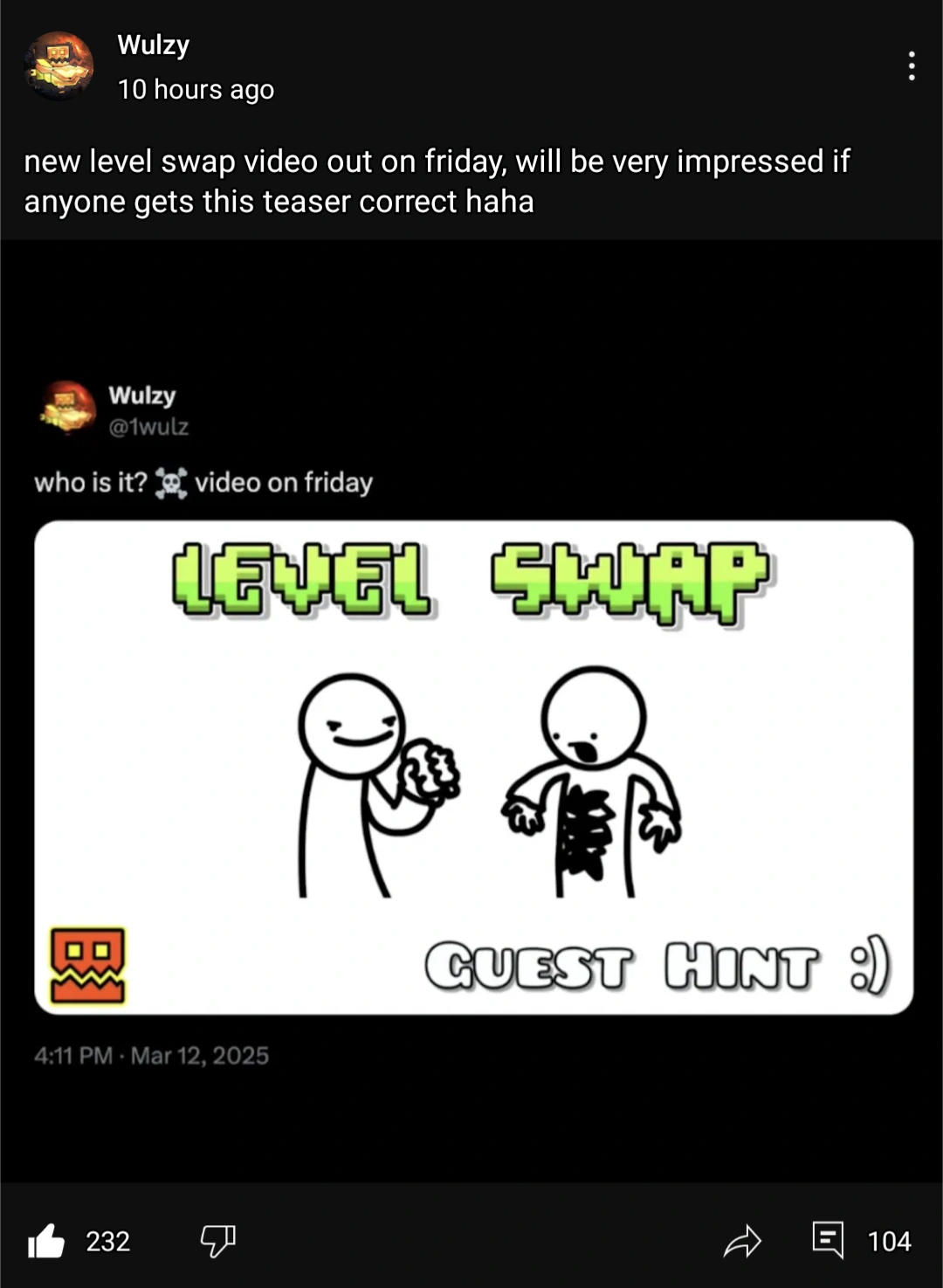 Cant wait for Vortrox level swap | Fandom