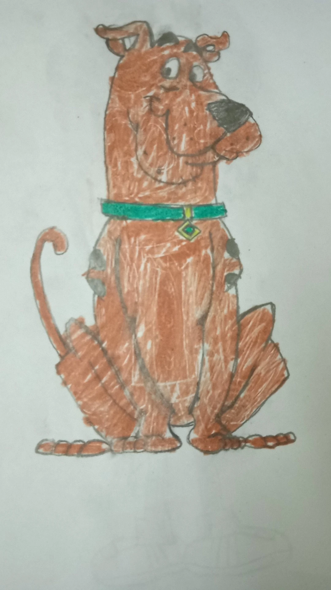 OFF-TOPIC: My drawing of Scooby Doo | Fandom