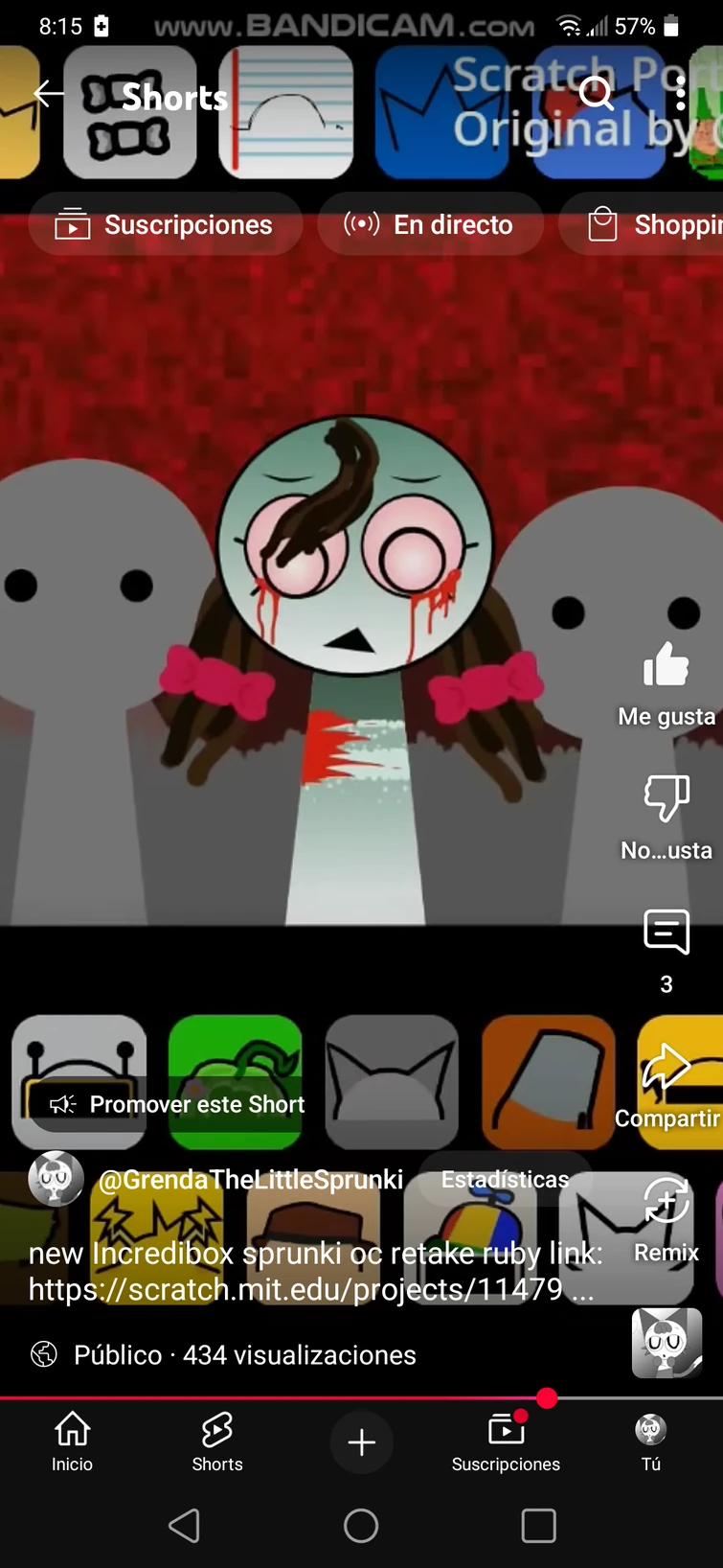 Meet ruby on sprunki retake new character | Fandom