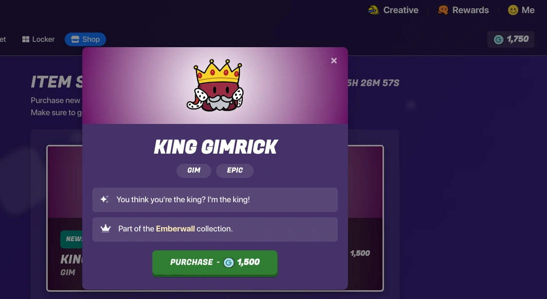 I already have the king of gimkit | Fandom