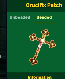 Are we really sure that this is even the Crucifix Patch? | Fandom